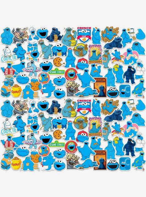 Sesame Street Cookie Monster Sticker Pack | Hot Topic