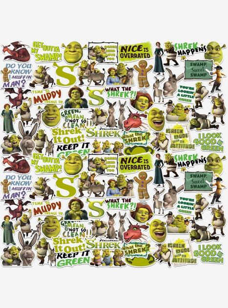 Shrek Sticker Pack | Hot Topic