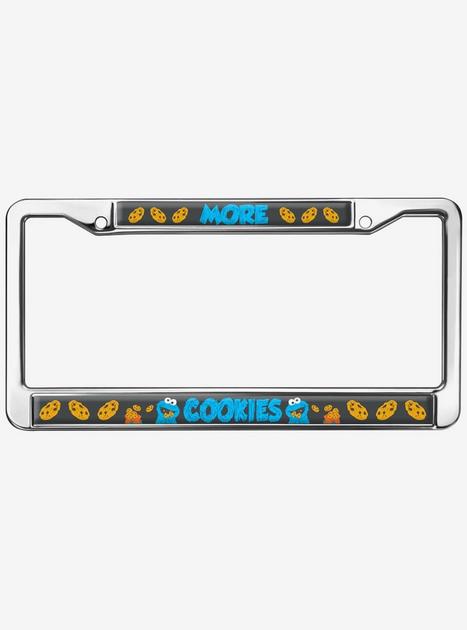 Sesame Street More Cookies Metal License Plate Frame | Hot Topic
