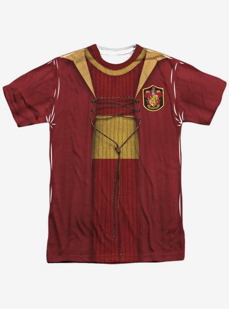 Harry Potter Gryffindor Quidditch Costume Sublimated T-Shirt | Hot Topic