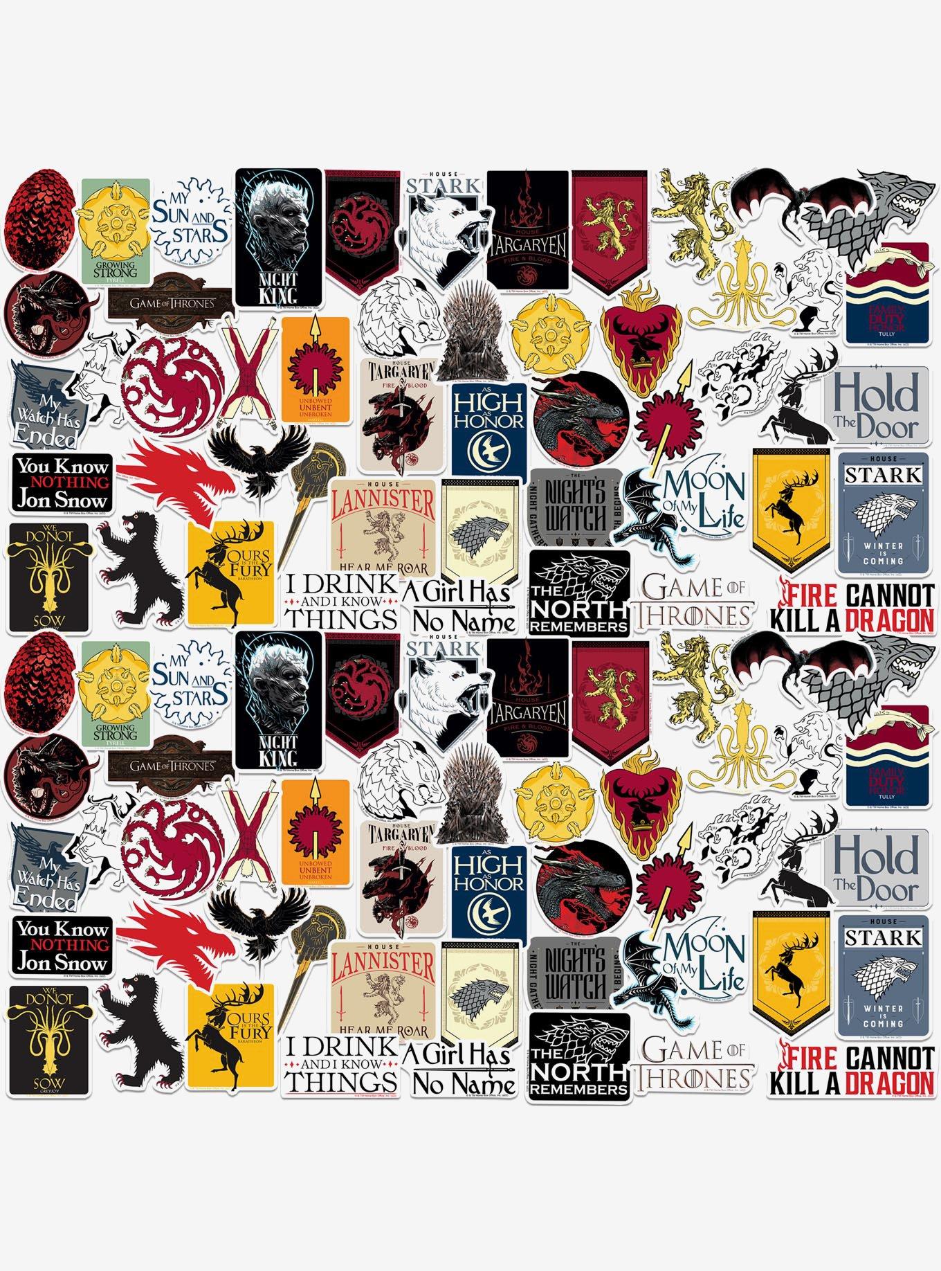 Game of Thrones Sticker Pack | BoxLunch