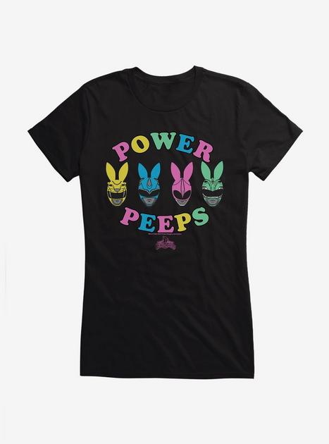 Mighty Morphin Power Rangers Power Peeps Girls T-Shirt | Hot Topic