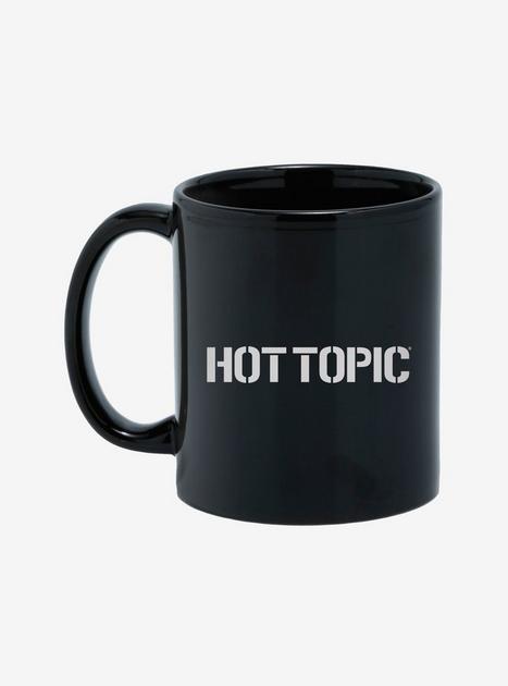 Hot Topic Stencil Logo 11oz Mug - BLACK | Hot Topic