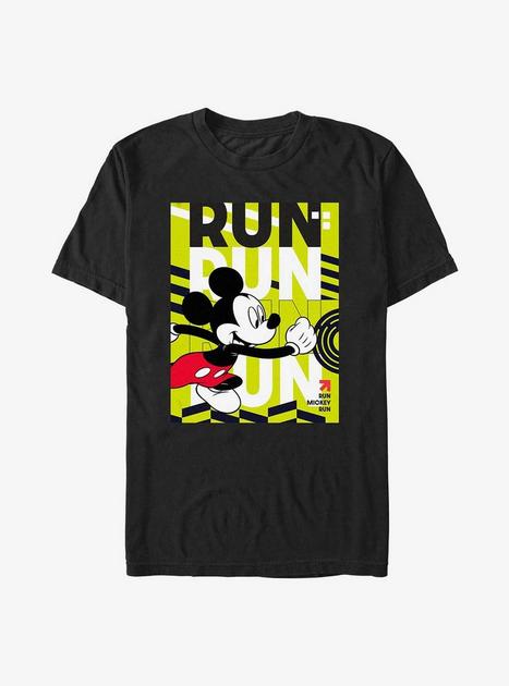 Disney Mickey Mouse Run Mickey Run T-Shirt - BLACK | Hot Topic
