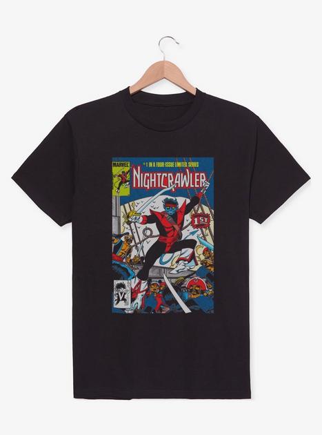 Marvel Nightcrawler Comic Cover T-Shirt - BLACK | BoxLunch
