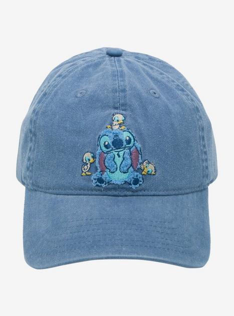 Disney Lilo & Stitch Ducklings & Stitch Chenille Patch Ball Cap ...
