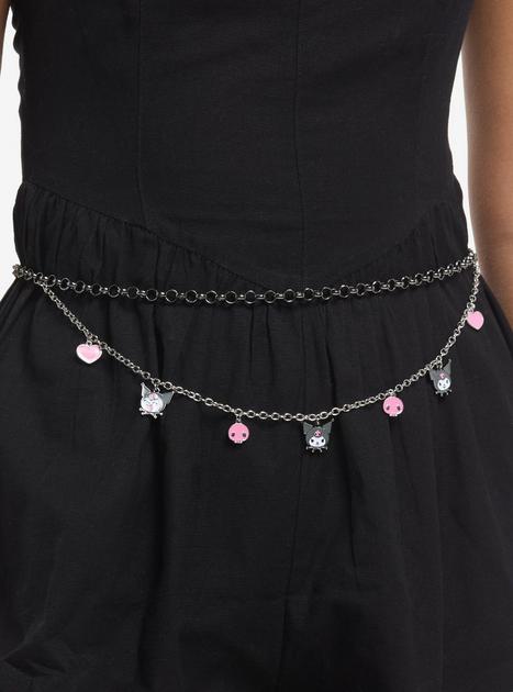 Kuromi Charm Double Chain Belt | Hot Topic