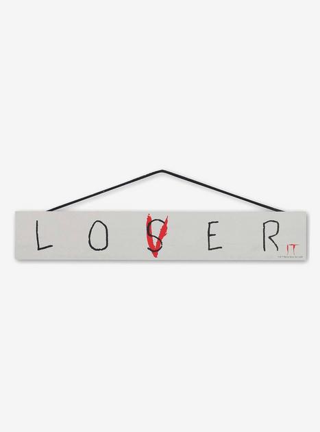 IT Lover & Loser Hanging Wood Wall Decor | BoxLunch