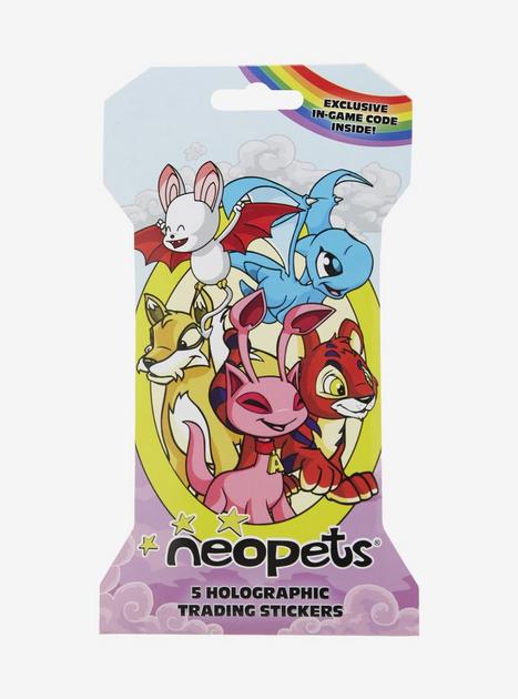 Neopets Holographic Blind Trading Sticker Pack | Hot Topic