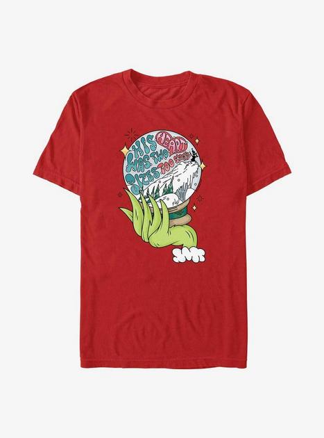 Dr. Seuss Snowball Grinch T-Shirt - RED | Hot Topic