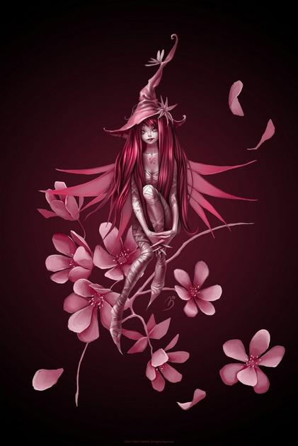 Fairies by Trick Blossom Fairy Poster - WHITE | Hot Topic