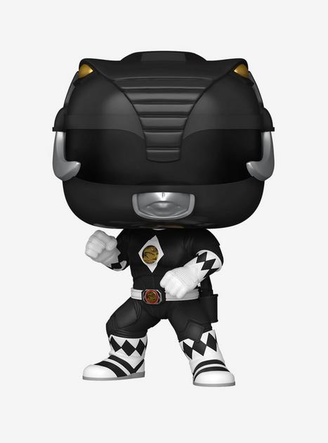 Funko Mighty Morphin Power Rangers Pop! Movies Black Ranger Vinyl ...