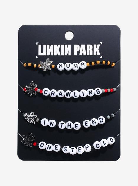 Linkin Park Song Titles Bead Bracelet Set | Hot Topic