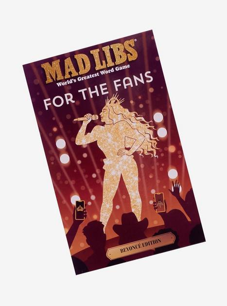 Mad Libs: For The Fans Beyoncé Edition Book | Hot Topic