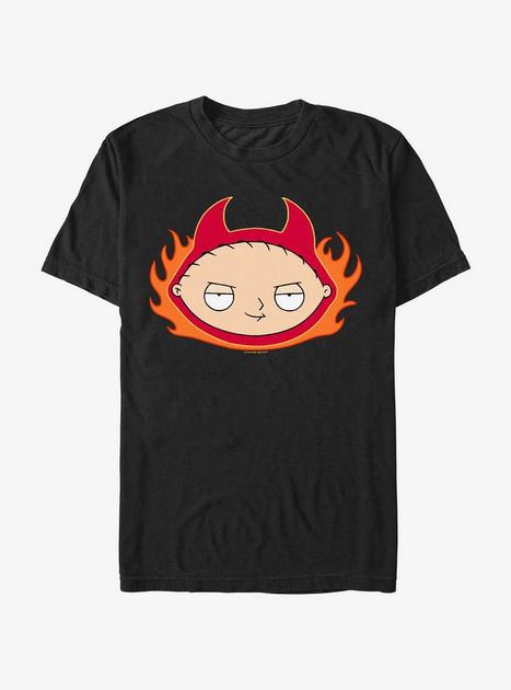 Family Guy Fg Stewie Devil T-Shirt - BLACK | BoxLunch