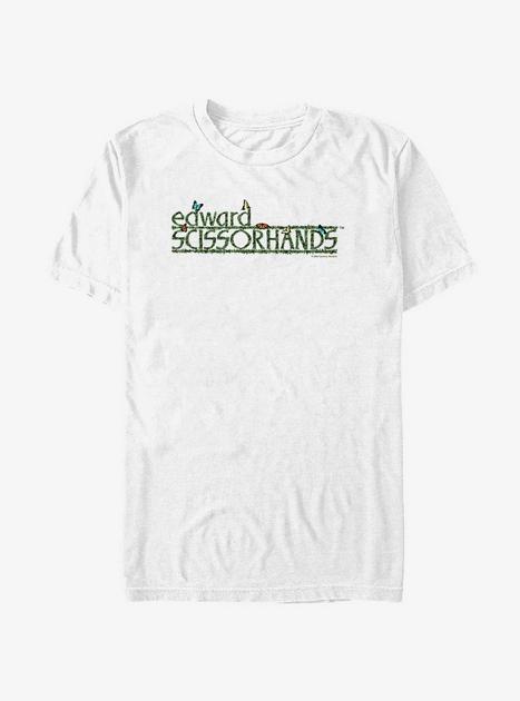 Edward Scissorhands Edward Butterfly T-Shirt - WHITE | BoxLunch