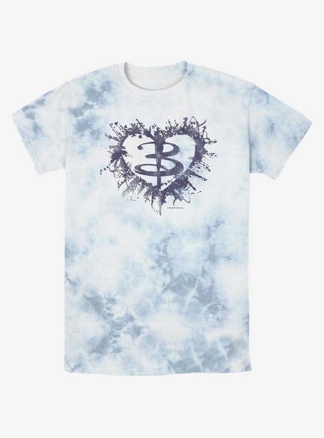 Buffy The Vampire Slayer Buffy Heart Tie-Dye T-Shirt - MULTI | BoxLunch