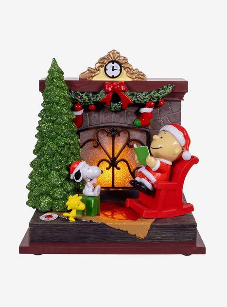 Peanuts Musical Fireplace Table Piece | Hot Topic