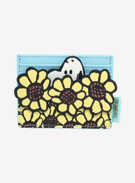 Loungefly Peanuts Snoopy Spring Flowers Cardholder | Hot Topic