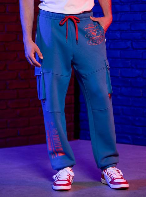 DC Comics Superman Logo Cargo Jogger Sweatpants | Hot Topic