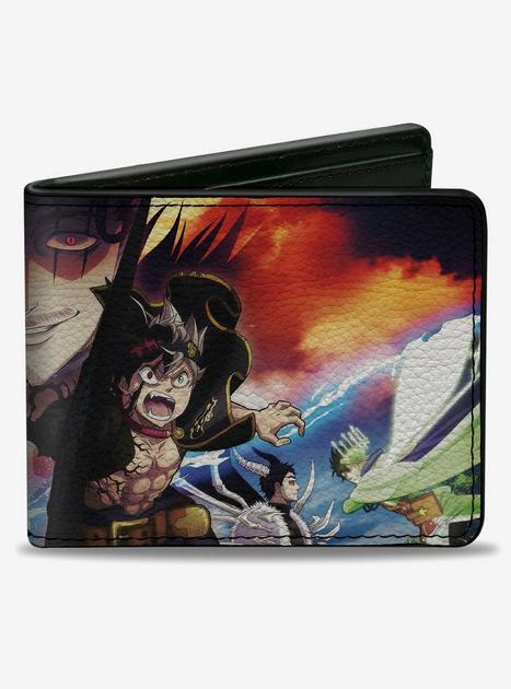 Black Clover Season 3 Cover Art Pose Bifold Wallet | Hot Topic