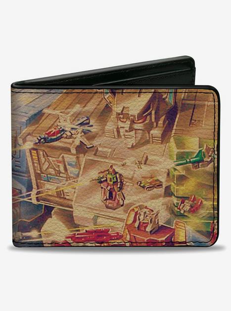Transformers Fortress Maximus 1987 Box Art Battle Scene Bifold Wallet ...