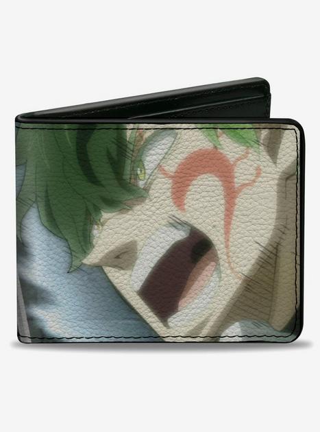 Black Clover Asta Anti Magic Yuno Spirit Dive Face Off Bifold Wallet ...