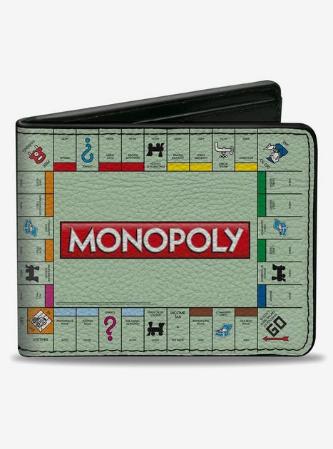 Monopoly Game Board Layout Bifold Wallet | BoxLunch