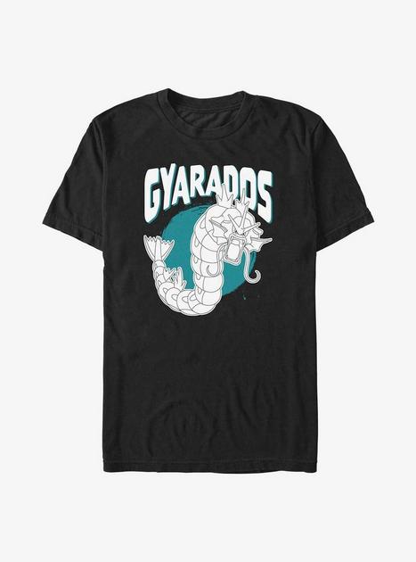 Pokemon Gyarados Icon T-Shirt - BLACK | BoxLunch