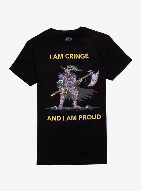 Cringe And Proud T-Shirt By Wizard of Barge | Hot Topic
