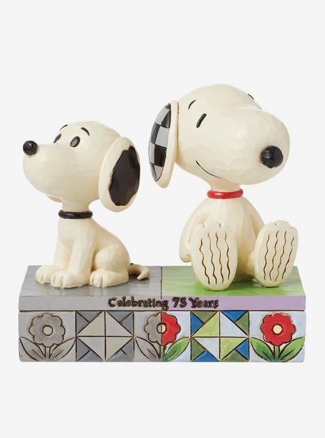 Peanuts Snoopy 1950s & Today Jim Shore Figure | Hot Topic