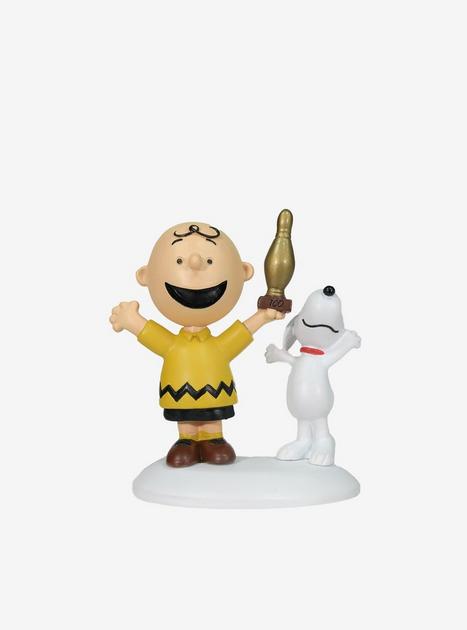 Peanuts Village Charlie Brown Breaks 100 Figure | Hot Topic