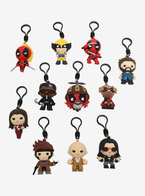 Marvel Deadpool & Wolverine Characters Blind Bag Figural Bag Clip ...