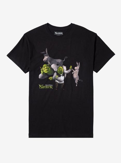 Shrek Donkey Dance Collage T-Shirt | Hot Topic