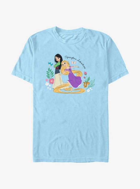 Disney Princesses Springtime Adventures T-Shirt - BLUE | BoxLunch