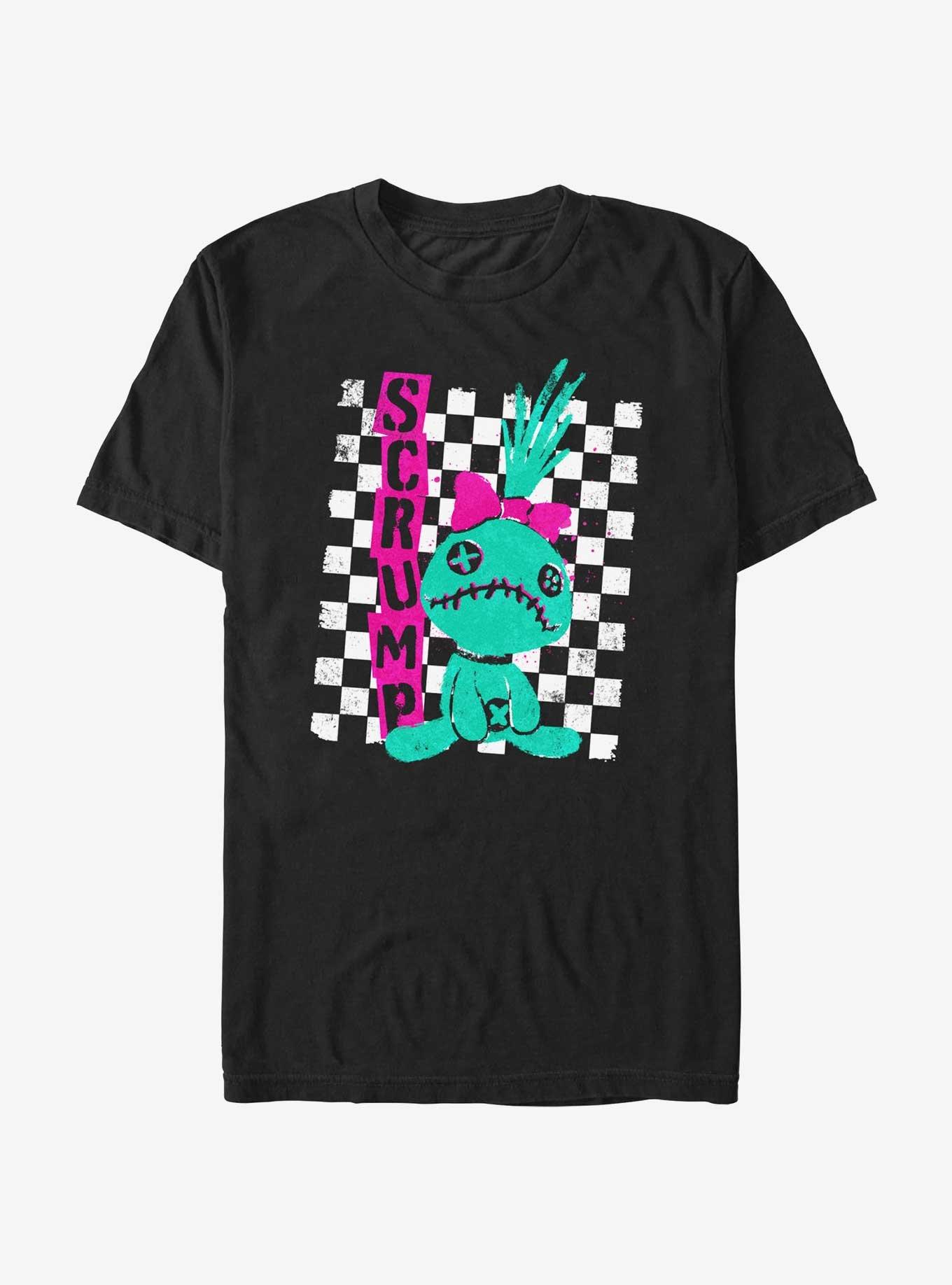 Disney Lilo & Stitch Punk Scrump T-Shirt - BLACK | BoxLunch