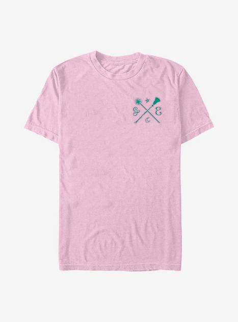 Wicked Popular Garment Dye T Shirt Pink Hot Topic