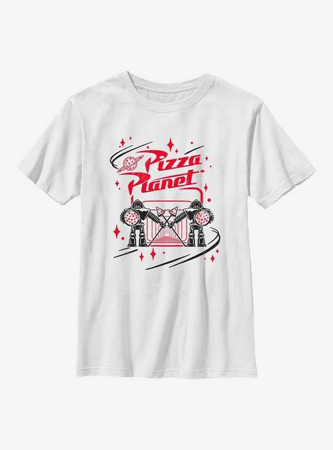Toy Story Pizza Planet Guards Youth T-Shirt - WHITE | BoxLunch