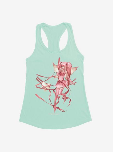 Fairies By Trick Ribbon Fairy Girls Tank - GREEN | Hot Topic
