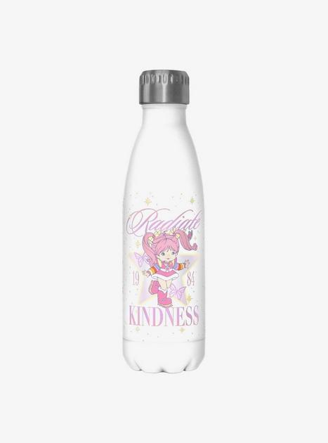 Rainbow Brite Radiate Kindness Water Bottle - WHITE | BoxLunch