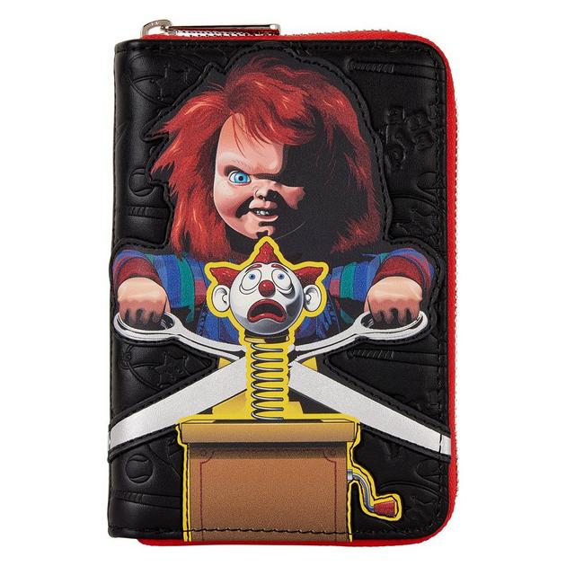 Loungefly Child's Play Chucky Small Zip Wallet | BoxLunch