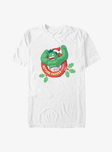 Marvel Action Packed Cheer T-Shirt - WHITE | BoxLunch