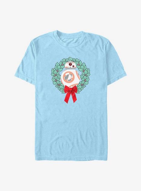 Star Wars BB8 Xmas T-Shirt - BLUE | BoxLunch