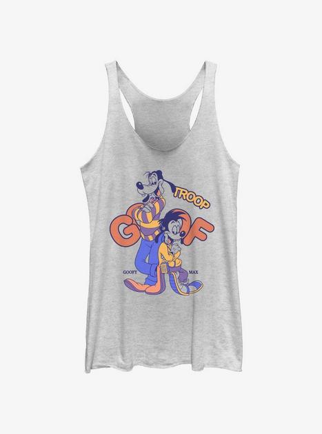 Disney Goofy Goof Troop Duo Womens Tank - WHITE | BoxLunch
