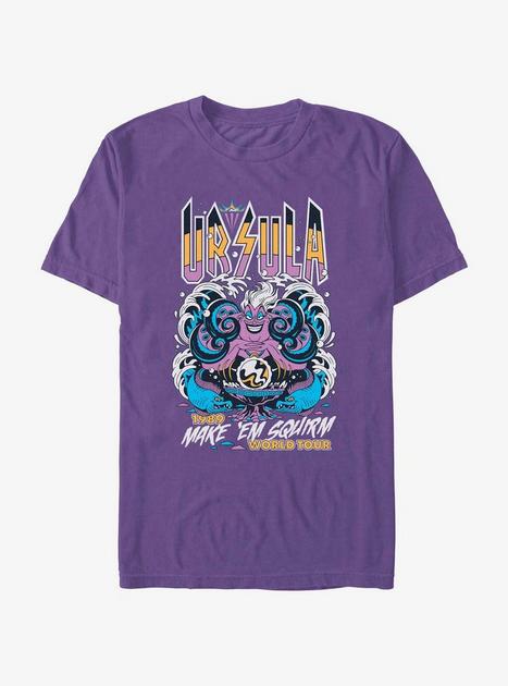 Disney Villains Ursula Metal T-Shirt - PURPLE | BoxLunch