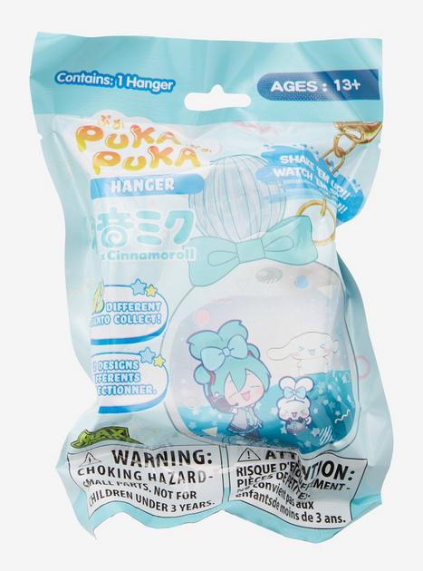 Puka Puka Hatsune Miku X Cinnamoroll Blind Bag Liquid Key Chain | Hot Topic