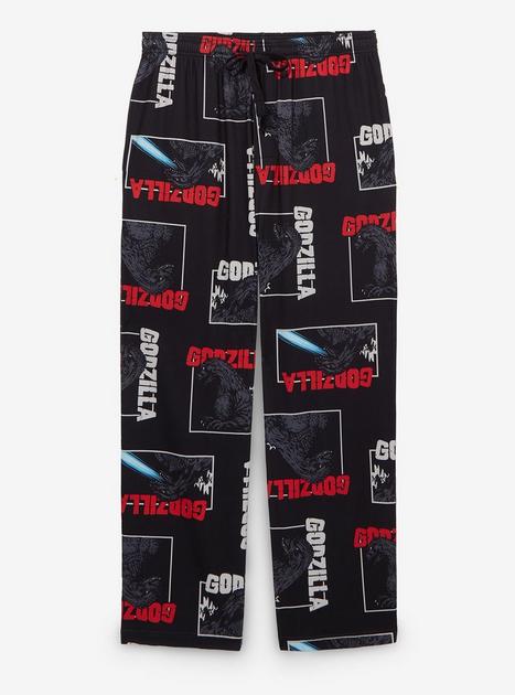 Godzilla Panel Portraits Allover Print Sleep Pants - BoxLunch Exclusive ...