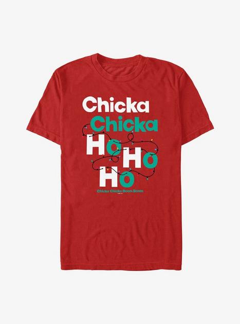 Chicka Chicka Boom Boom Ho ho ho T-Shirt - RED | Hot Topic