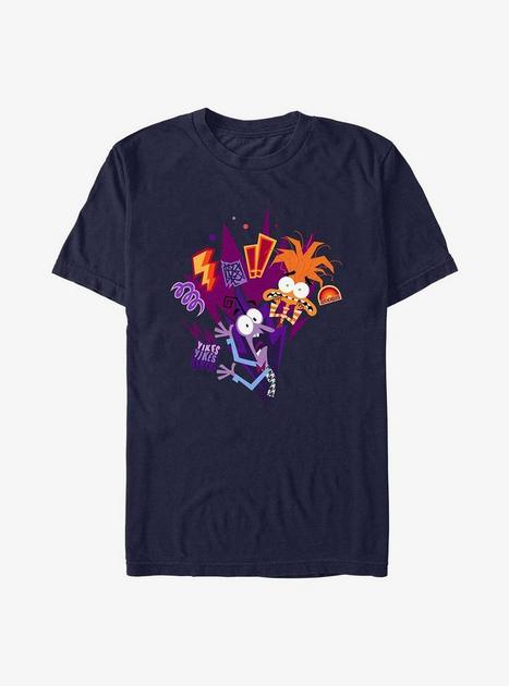 Disney Pixar Inside Out 2 Yikes Yikes Yikes T-Shirt - BLUE | BoxLunch