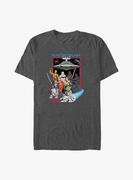 Star Wars Galaxy Rules T-Shirt - GREY | Hot Topic